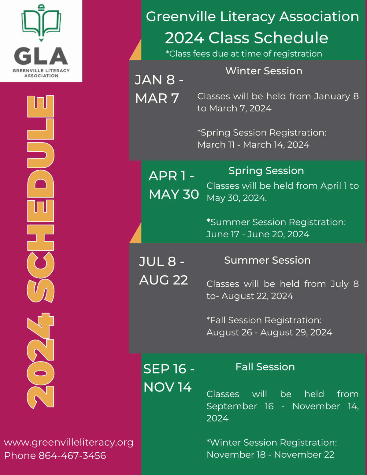 GLA | Student Programs | ESL, GED, Adult Basic Education Classes